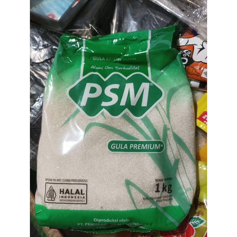 Jual Gula Pasir PSM 1kg | Shopee Indonesia