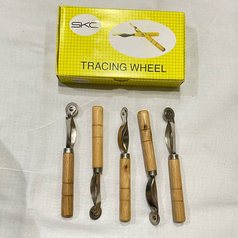 Jual Rader/ Tracing Wheel/ Alat Pola Jahit Gagang Kayu | Gerigi ...