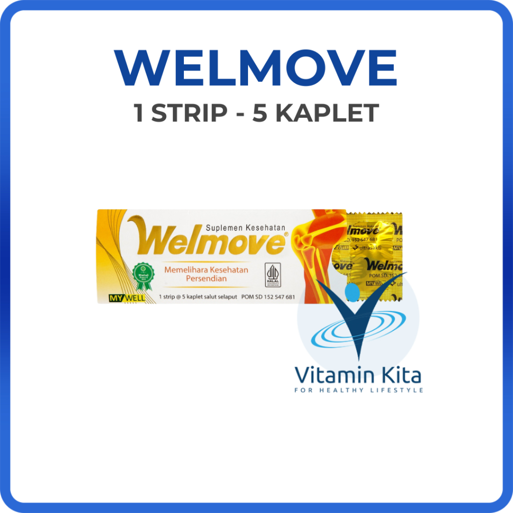 Jual WELMOVE SUPLEMEN MAKANAN (MEMELIHARA KESEHATAN PERSENDIAN) 1 STRIP ...