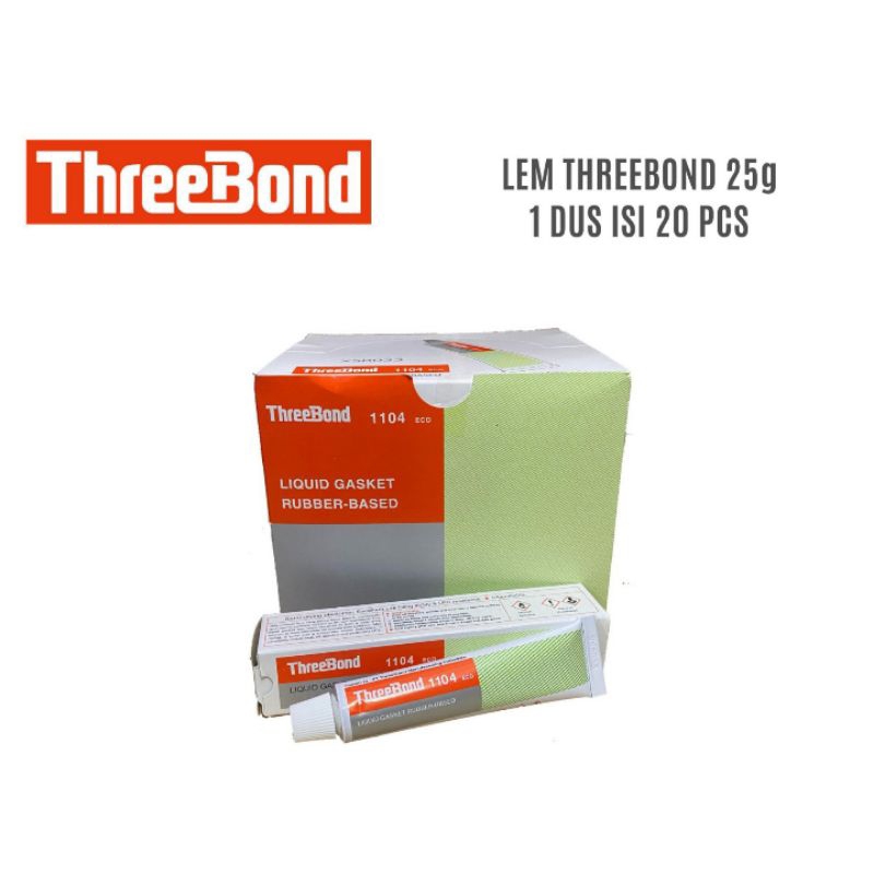Jual 1 DUS LEM THREEBOND 25 GRAM gasket 25 GR lem paking packing lem ...