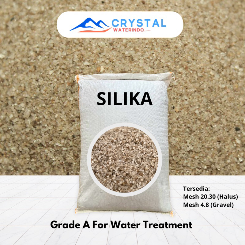 Jual MEDIA FILTER PASIR SILIKA- Silika Sand/Pasir Silika/Pasir Kuarsa ...