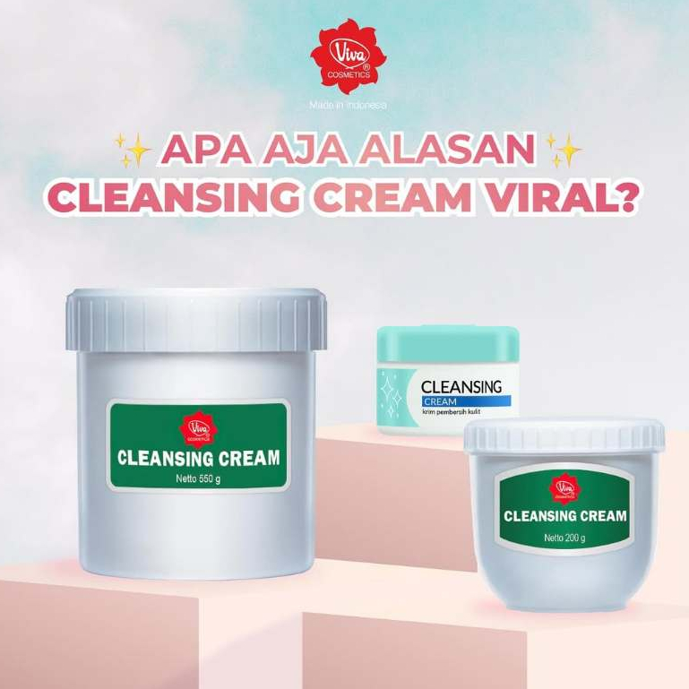 Jual Viva Cleansing Cream Cleansing Balm Pembersih Makeup Viva | Shopee ...