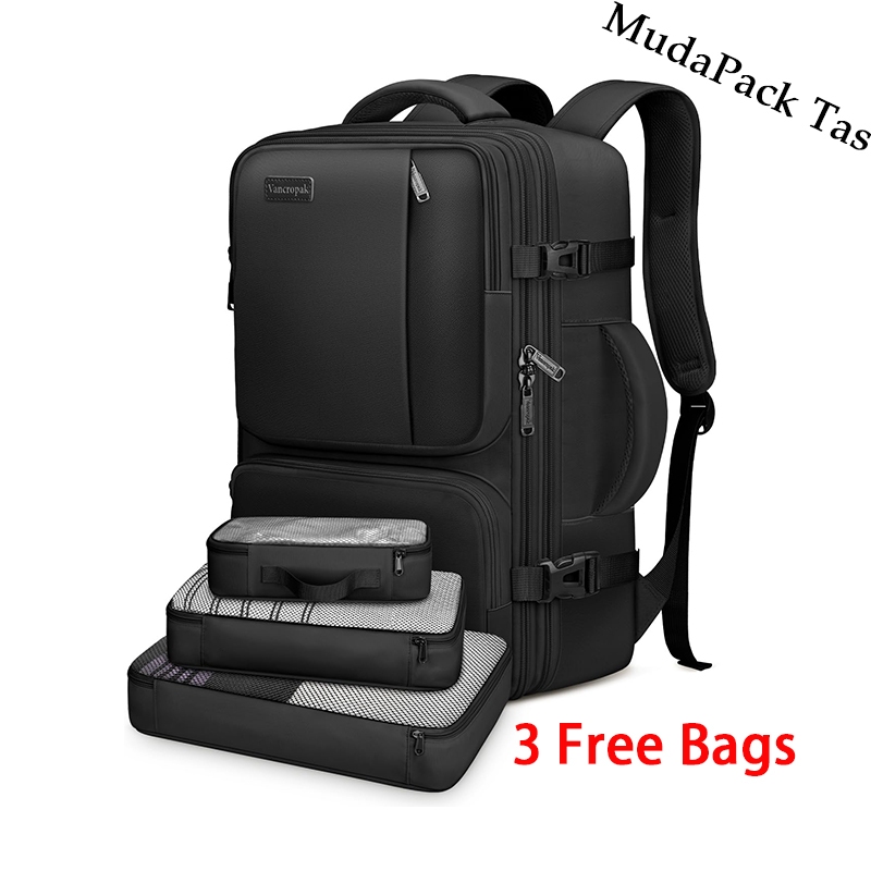 Jual Original 100% Tas Ransel Pria Waterproof Besar Traveling Backpack ...