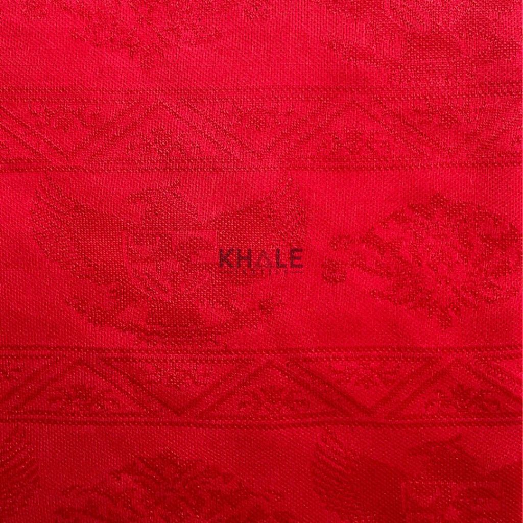 Jual Kain Dryfit Jacquard Garuda Merah Cabe | Shopee Indonesia