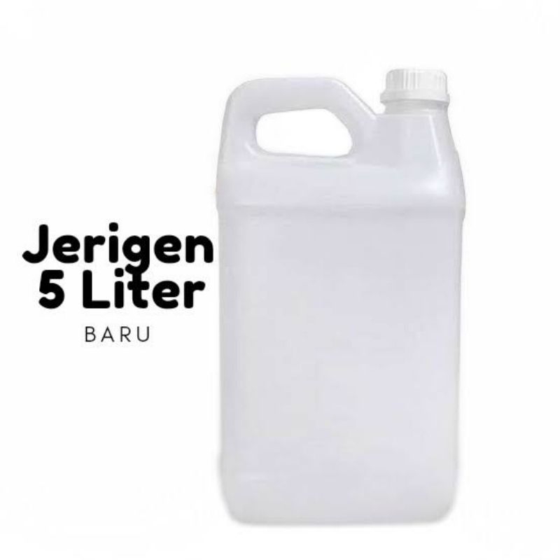 Jual Jerigen 5 Liter Kosong Baru Putih | Shopee Indonesia