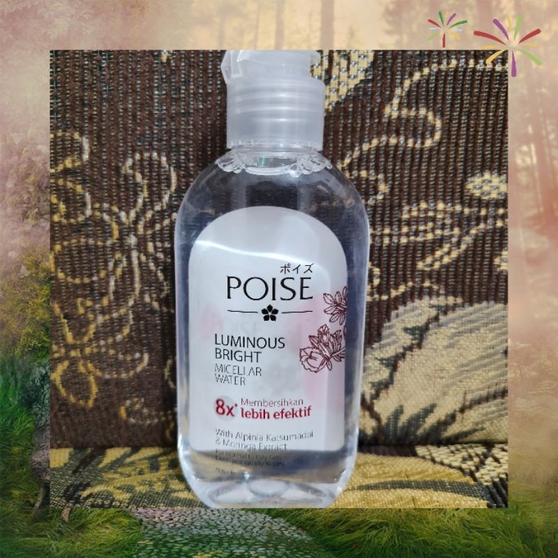 Jual Poise Luminous Bright Micellar Water 125ml | Shopee Indonesia