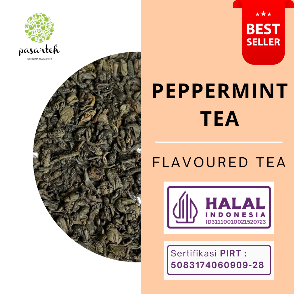 Jual [ Pasarteh Sample Pack ] Peppermint Green Tea | Mint Tea | Teh ...