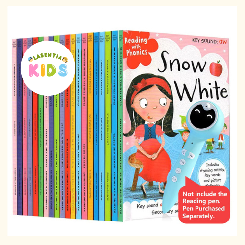 Jual Book Fairy tale Collection 20 Judul Reading with Phonics Eceran Little Red Riding Hood Snow ...