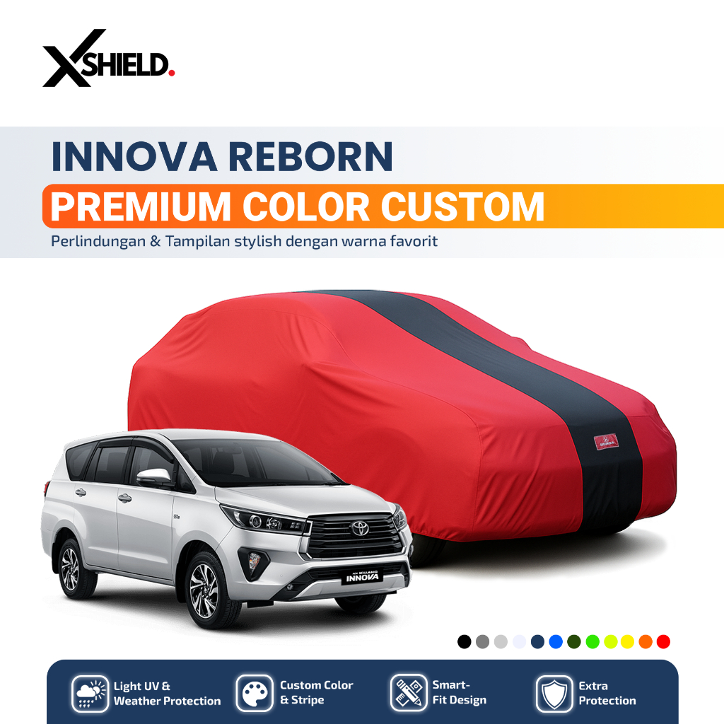 Jual XSHIELD Body Cover Innova Reborn Tipe Premium Waterproof Semi ...