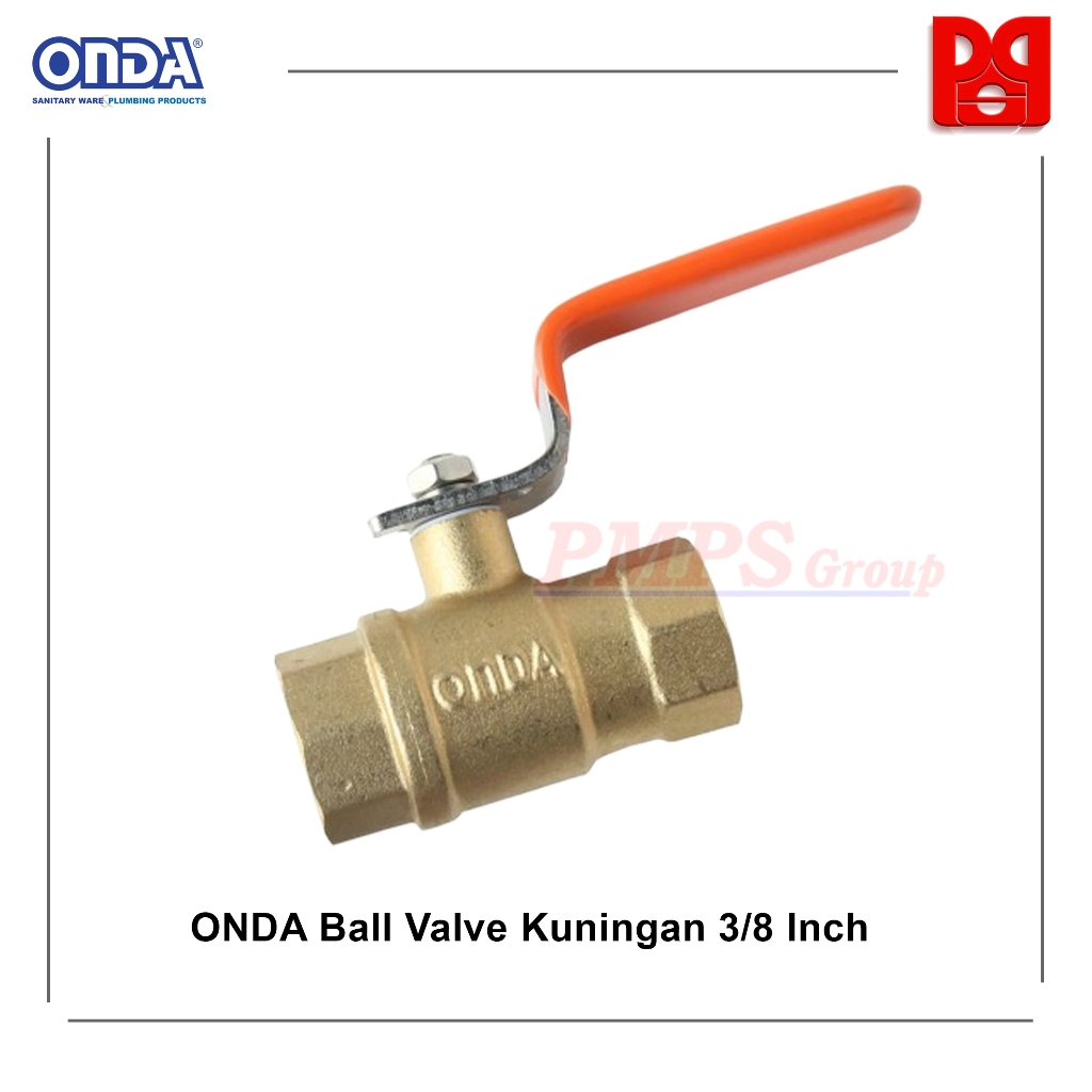 Jual ONDA Ball Valve Kuningan 3/8 Inch | Shopee Indonesia
