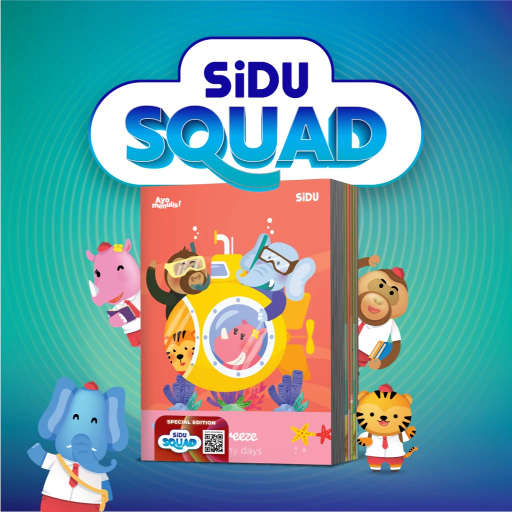 Jual PGATK-JUAL 10 PCS BUKU SiDU Buku Tulis Special Edition "SiDU Squad ...