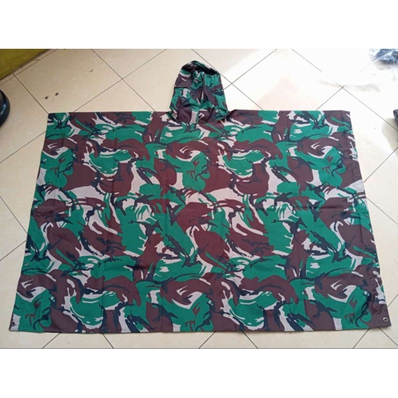 Jual Ponco Loreng Tni_Jas Hujan_Ponco Biway | Shopee Indonesia