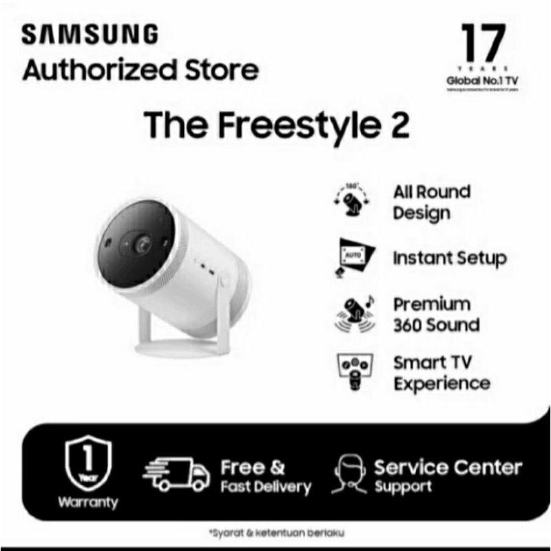 Jual Samsung The Freestyle Gen 2 resmi sein | Shopee Indonesia