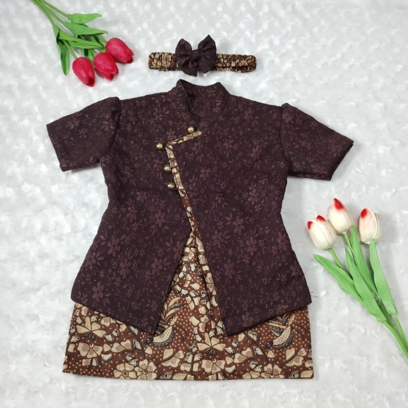 Jual KEBAYA BAYI / KEBAYA ANAK / KEBAYA JANGGAN BAYI DAN ANAK BAHAN ...