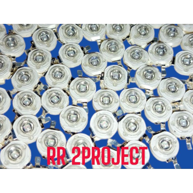 Jual LED HPL 3W ION BLUE 475-480nm (non pcb) | Shopee Indonesia