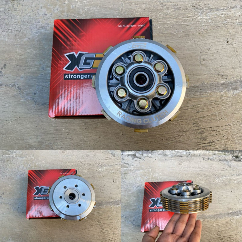 Jual KAMPAS KOPLING PIR 6 XGP HOUSE KOPLING RUMAH KAMPAS KOPLING FULLSET PNP CRF150 VERZA MP ...