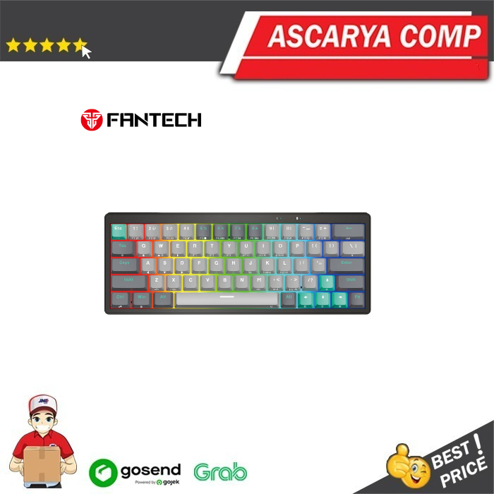 Jual Fantech ATOM PRO63 MK912 | 63% RGB Mechanical Gaming Keyboard ...