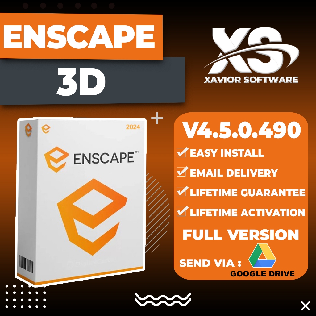 Jual Enscape 3D 4.5.0.490 + Assets Library + Material Library Full ...