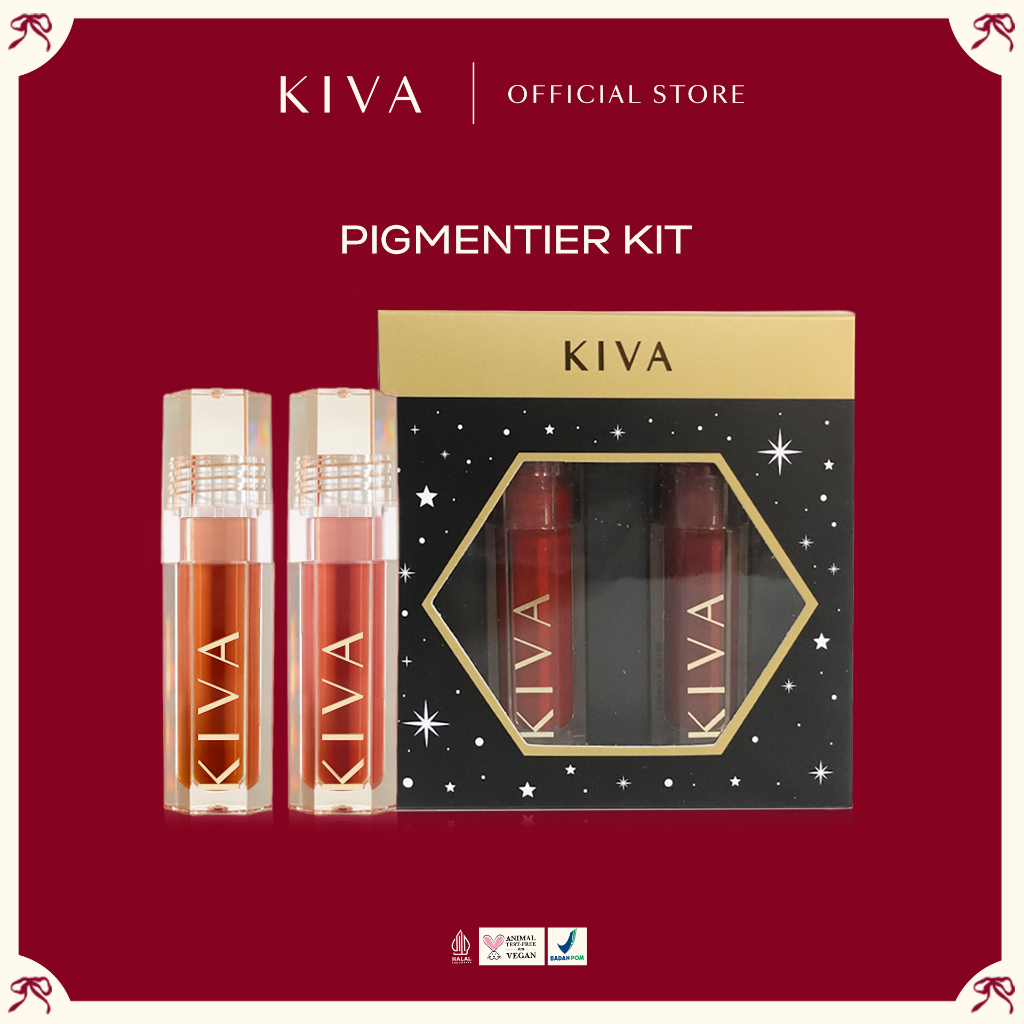 Jual KIVA [2 PCS] PIGMENTIER LIP KIT | Shopee Indonesia