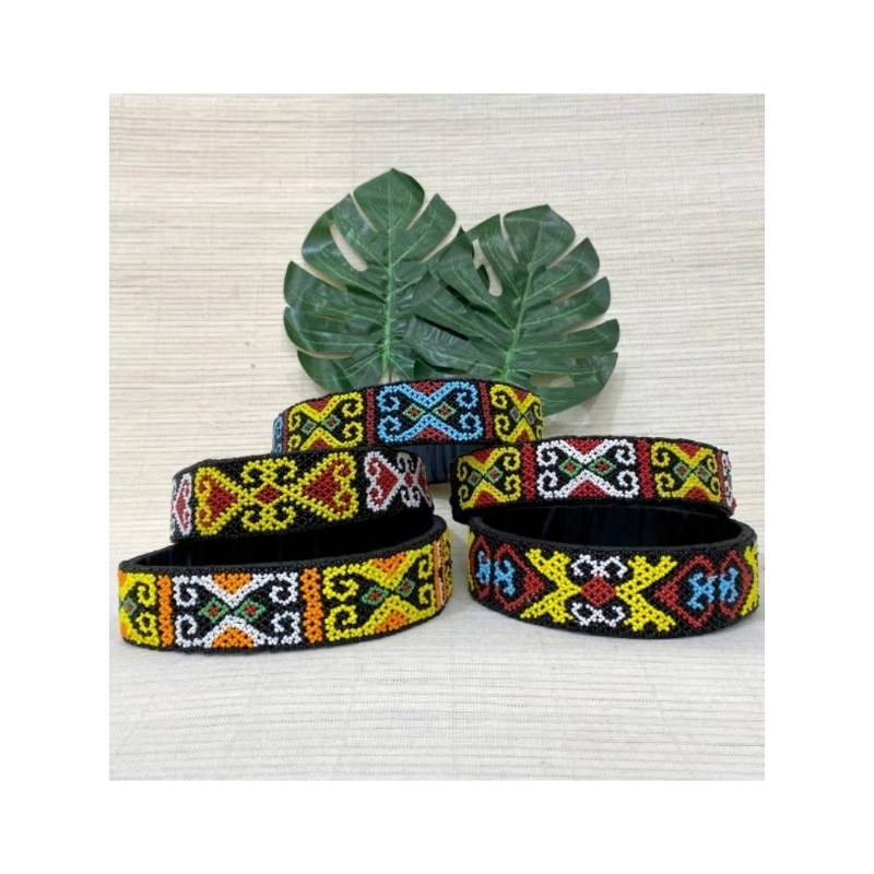 Jual TOPI BULAT MANIK DAYAK TAHOL - TOPI KHAS DAYAK BAHAU - AKSESORIES ...