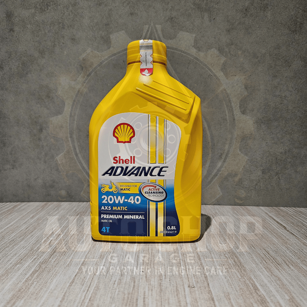 Jual Oli Shell Advance AX5 20w-40 Matic Scooter 0.8 Liter | Shopee ...