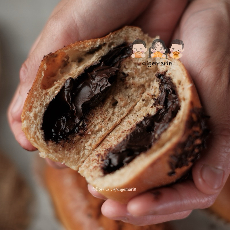 Jual ROTI GANDUM JADOEL SWEET BREAD SOURDOUGH by Digemarin (MIN 5 ...