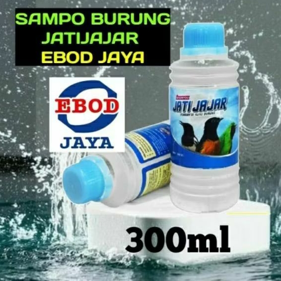 Jual sampo burung pengkilat bulu anti kutu Jatijajar ebod jaya original 300ml maspay birdshop ...