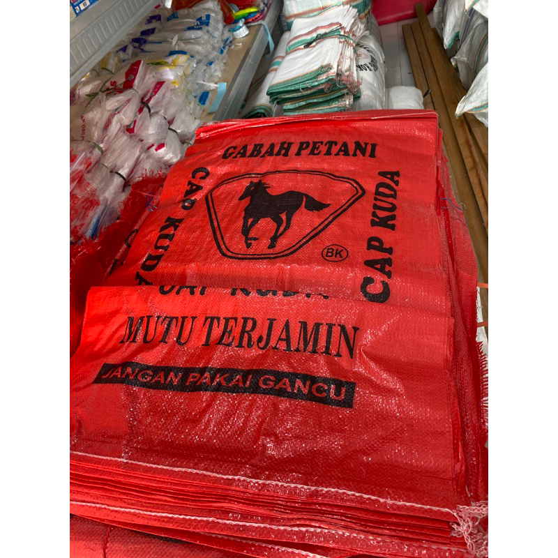 Jual karung gabah cap kuda BK | Shopee Indonesia