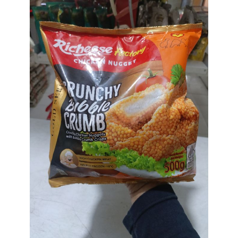 Jual Richeese crunchy bubble crumb 500g | Shopee Indonesia