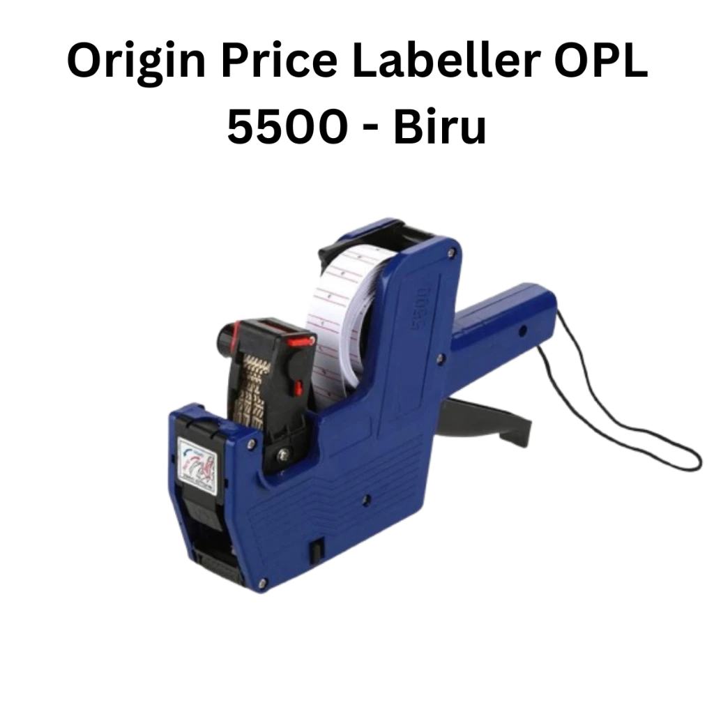 Jual Alat Label harga - Origin Price Labeller OPL 5500 - Biru | Shopee ...