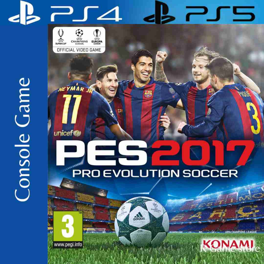 Jual Pro Evolution Soccer 2017 PES 2017 PS4/PS5 | Shopee Indonesia