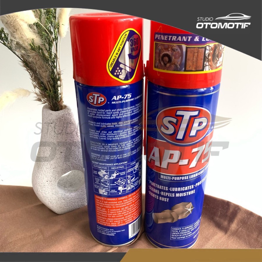 Jual STP AP 75 AP75 PENETRANT LUBRICANT 450 ML PELUMAS ANTI KARAT LOGAM ...