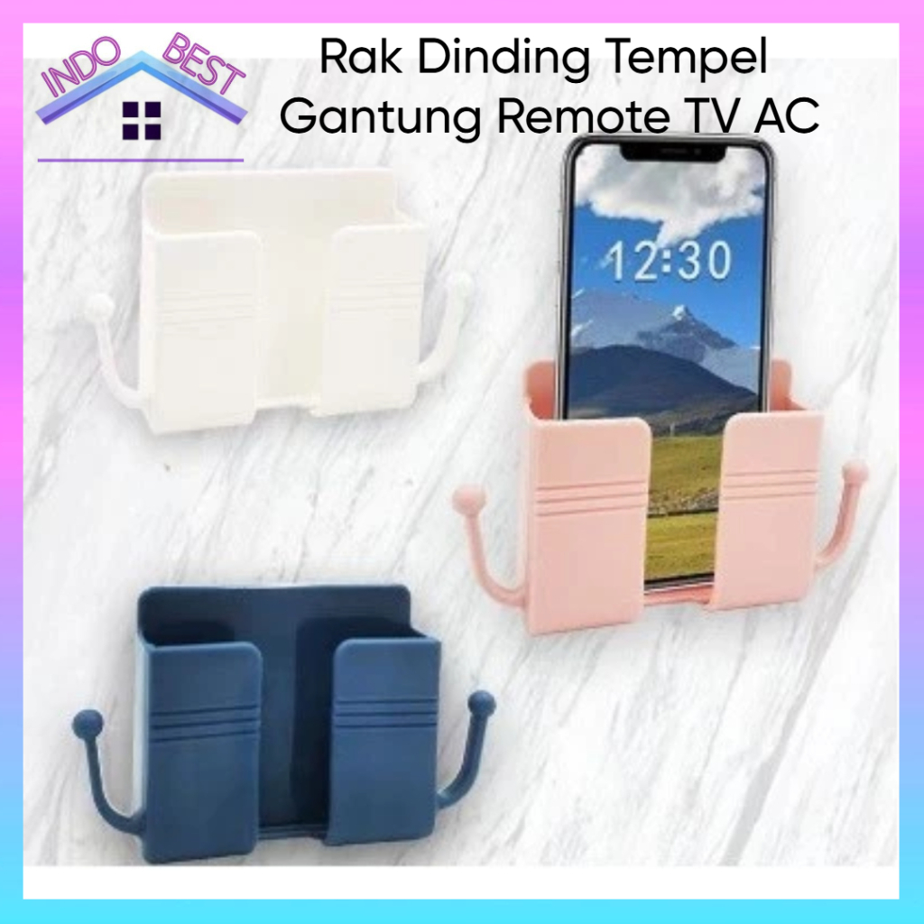Jual Indoboss | Rak Dinding Tempel Gantung Remote TV AC | Gantungan ...