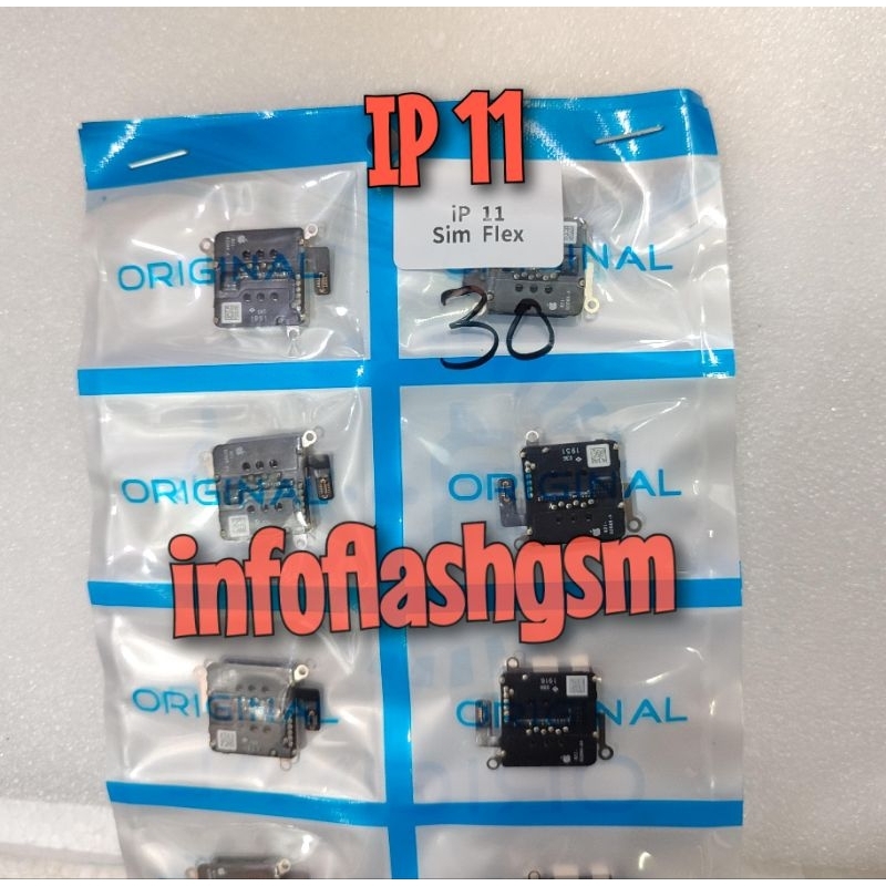Jual Flexible Flexibel Sim Simcard Tempat Rumah Kartu IP 11 12 PRO Max ...