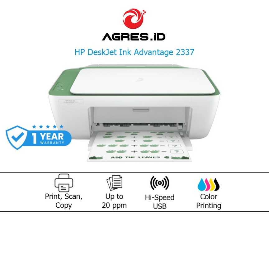 Jual HP Printer All In One Deskjet Ink Advantage 2337 Garansi Resmi | Shopee Indonesia