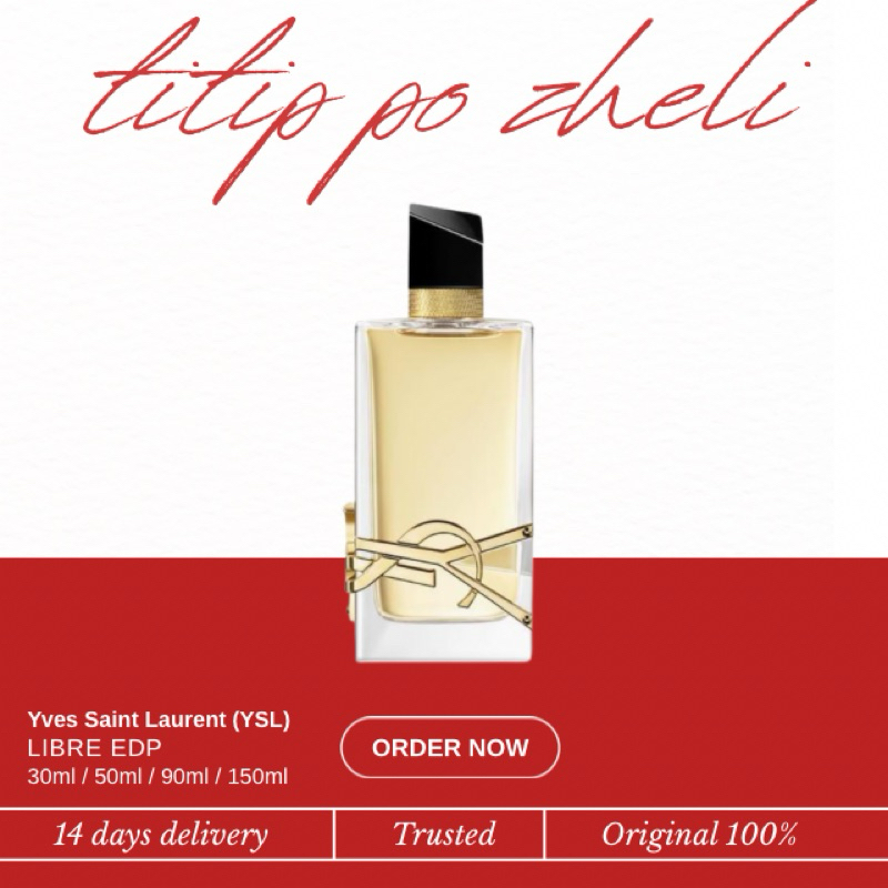 Jual YSL Libre EDP – For Women Original 100% | Shopee Indonesia