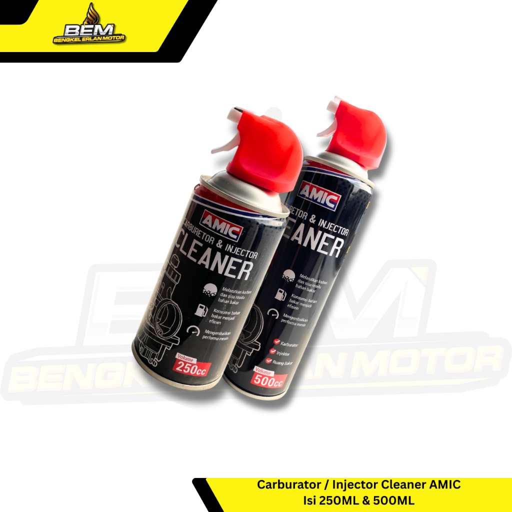 Jual Carburator / Injector Cleaner AMIC Isi 250ML & 500ML | Shopee ...
