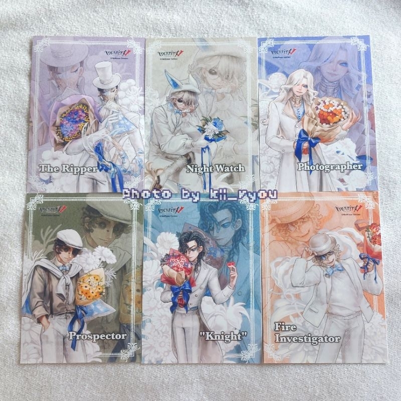 Jual [READY] Identity V IDV White Day Postcard Family Mart Famima Print ...