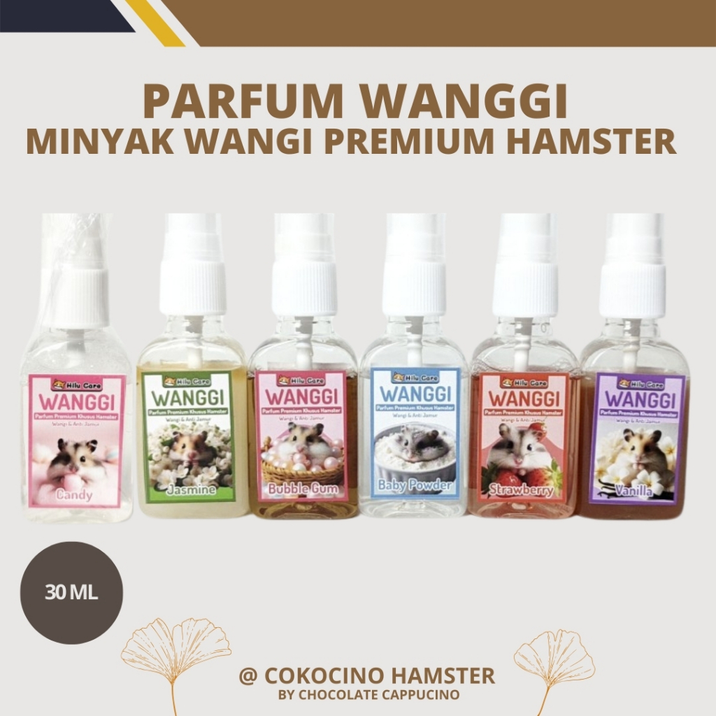 Jual WANGGI 30 ml Parfum Hamster Premium Pewangi Minyak Wangi Hamster Sugar Glider Marmut ...