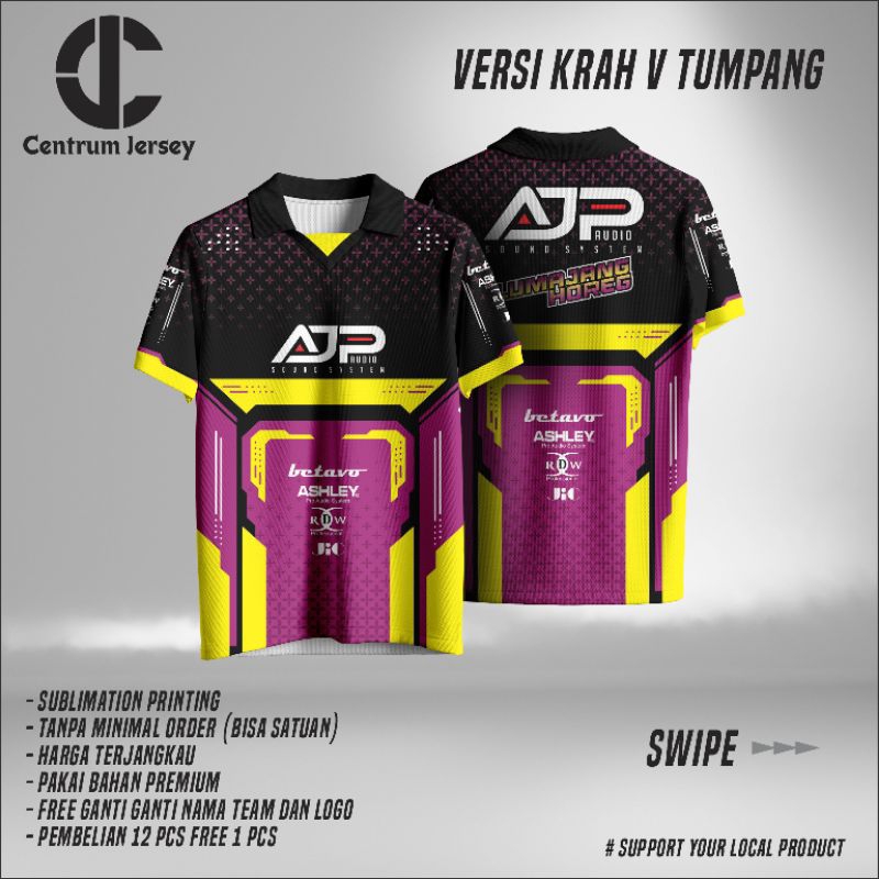 Jual Jersey SOUND SYSTEM Full printing FREE DESAIN | Shopee Indonesia