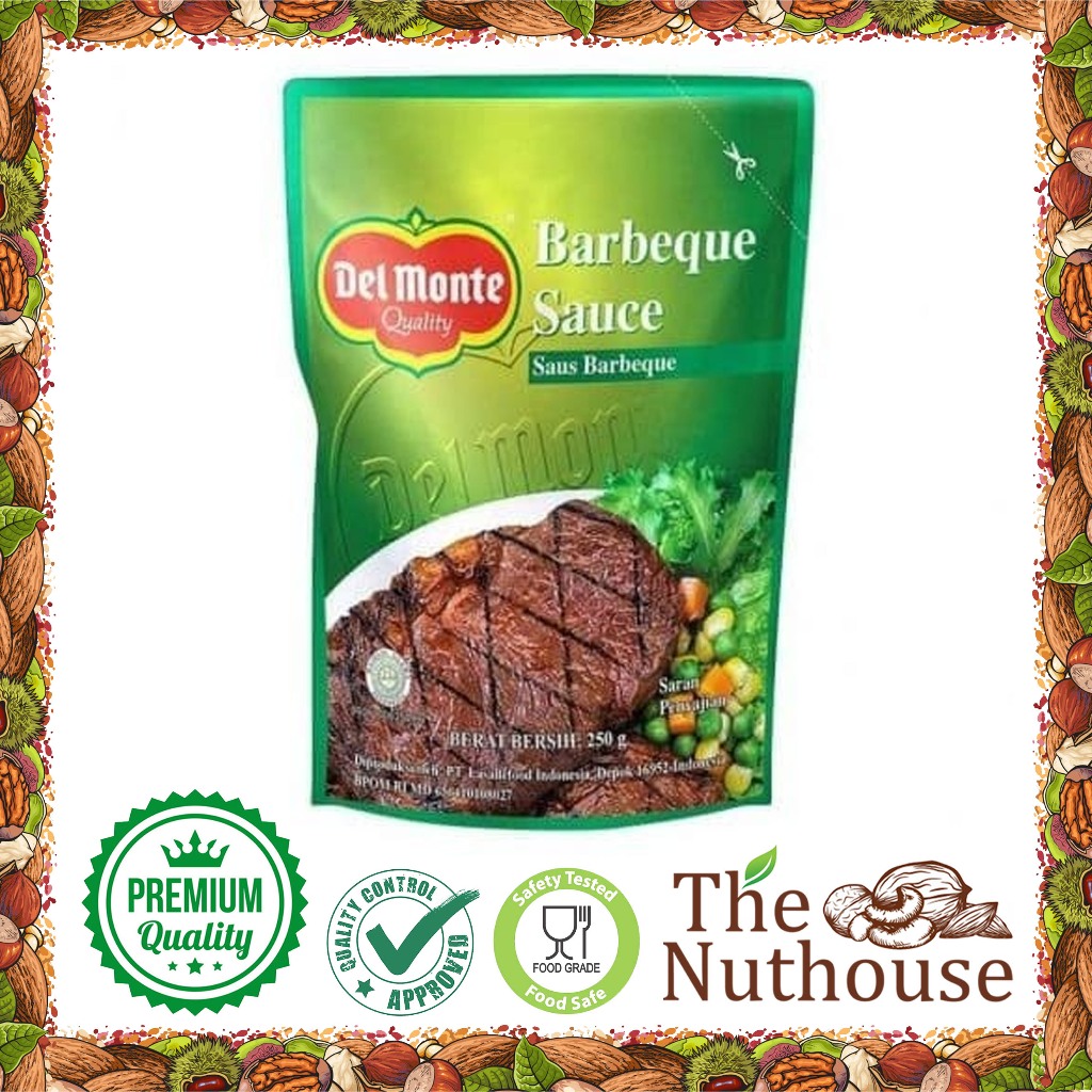 Jual 250gr Delmonte Barbeque Sauce / Saus BBQ / Pouch Barbecue Del ...