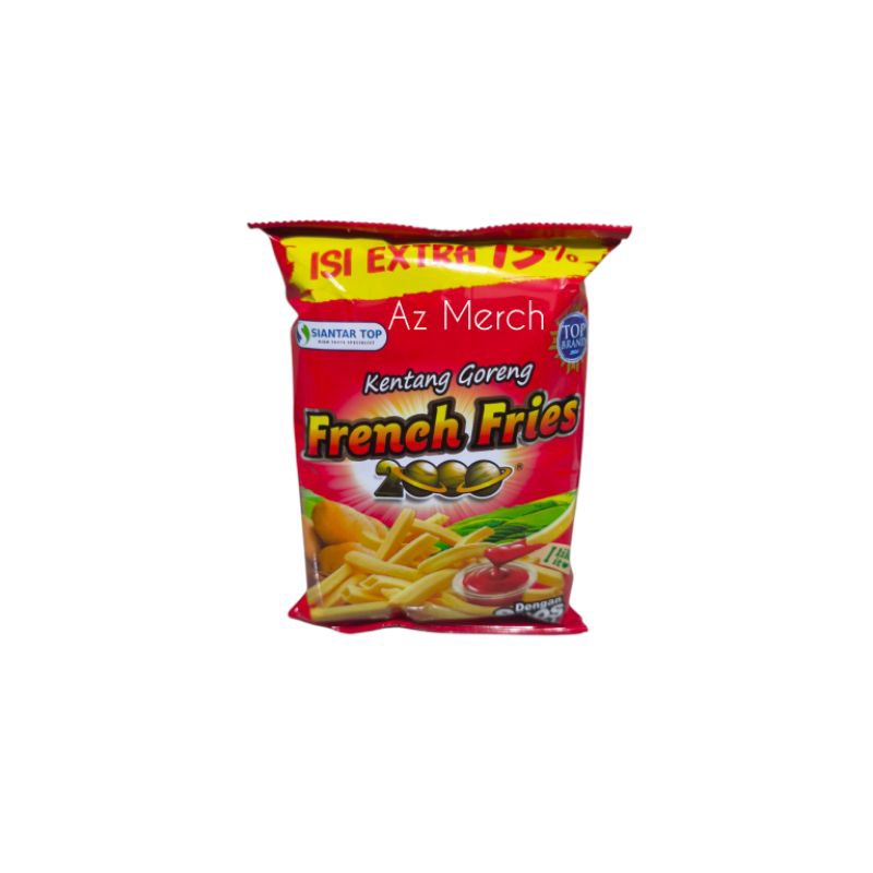 Jual Stt French Fries 2000 Snack Kentang Goreng Kemasan 30gr+15% ...