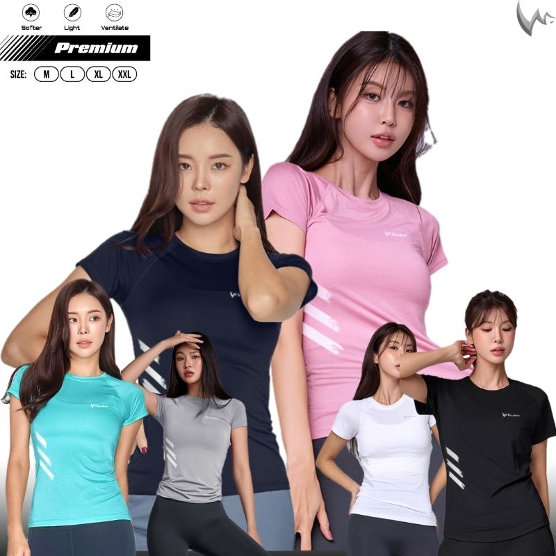 Jual Winstorm SALLA CEWE Kaos Olahraga Wanita Polos Dewasa Premium Baju ...