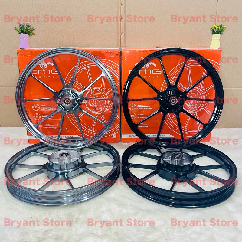 Jual CMG RACING ORIGINAL VELG MODEL EXACT PALANG 10 CNC JUPITER Z MX ...