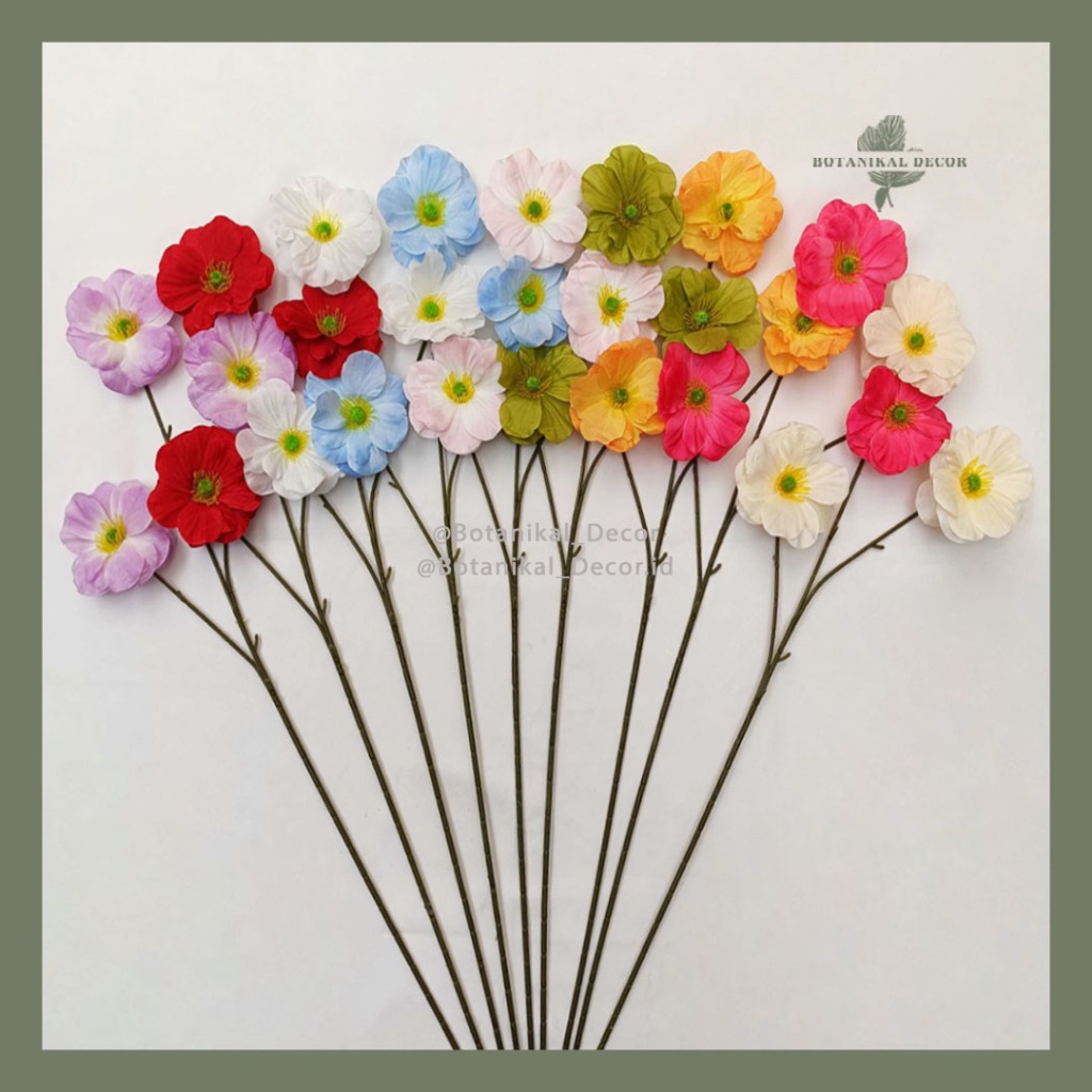 Jual Artificial Nemophila Wedding Dekorasi Bunga Plastik Hiasan ...