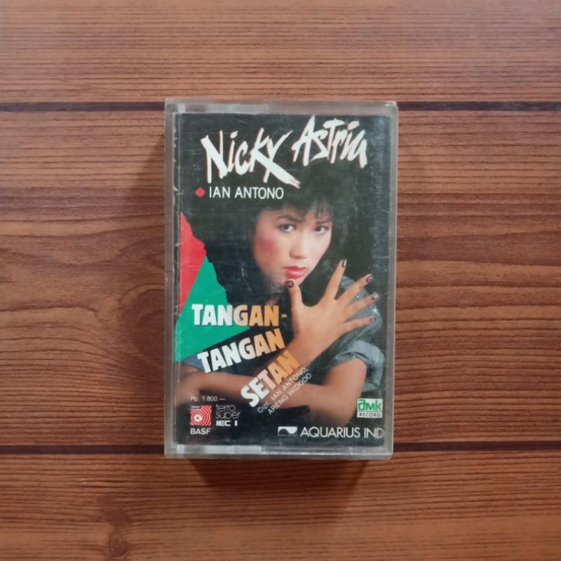 Jual Kaset NICKY ASTRIA Tangan - tangan setan | Shopee Indonesia