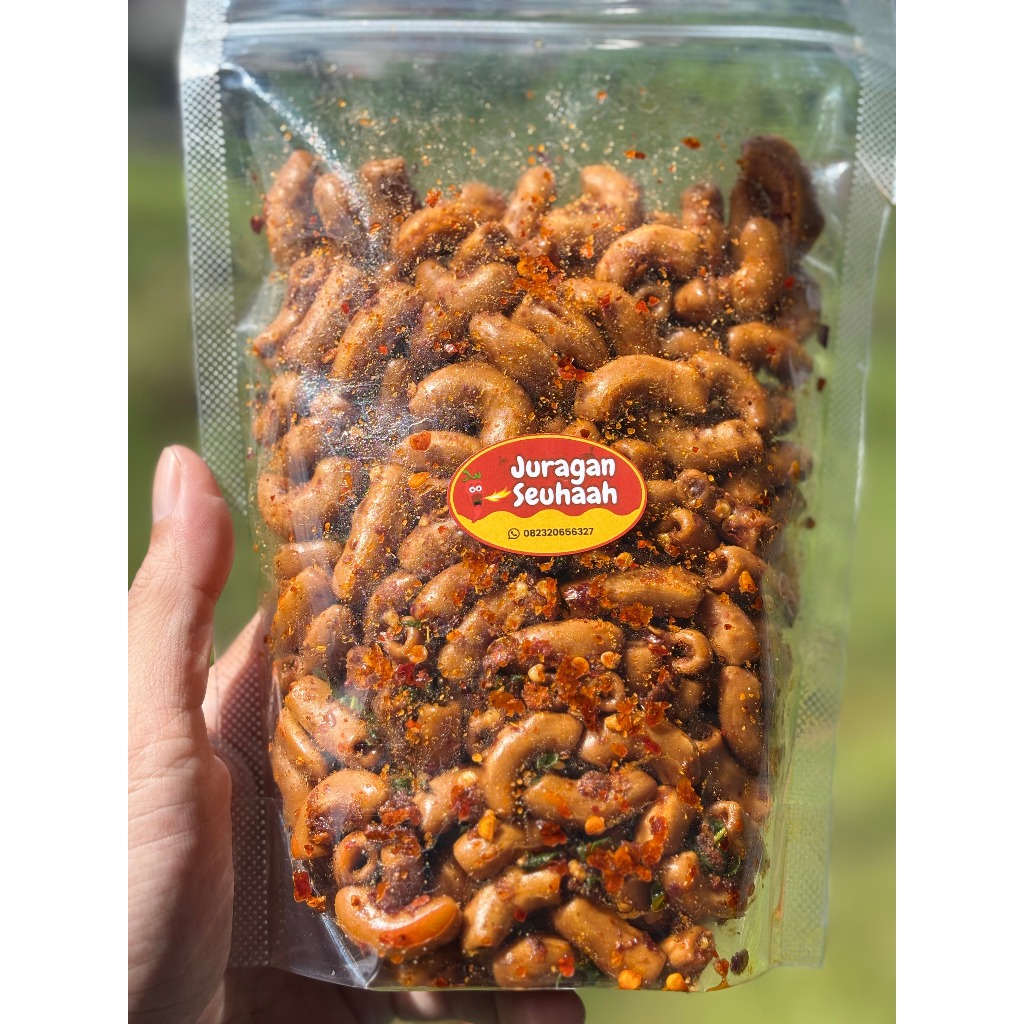 Jual Makaroni Bantet Pedas Daun Jeruk Bumbu Seblak 250gram-Makaroni ...
