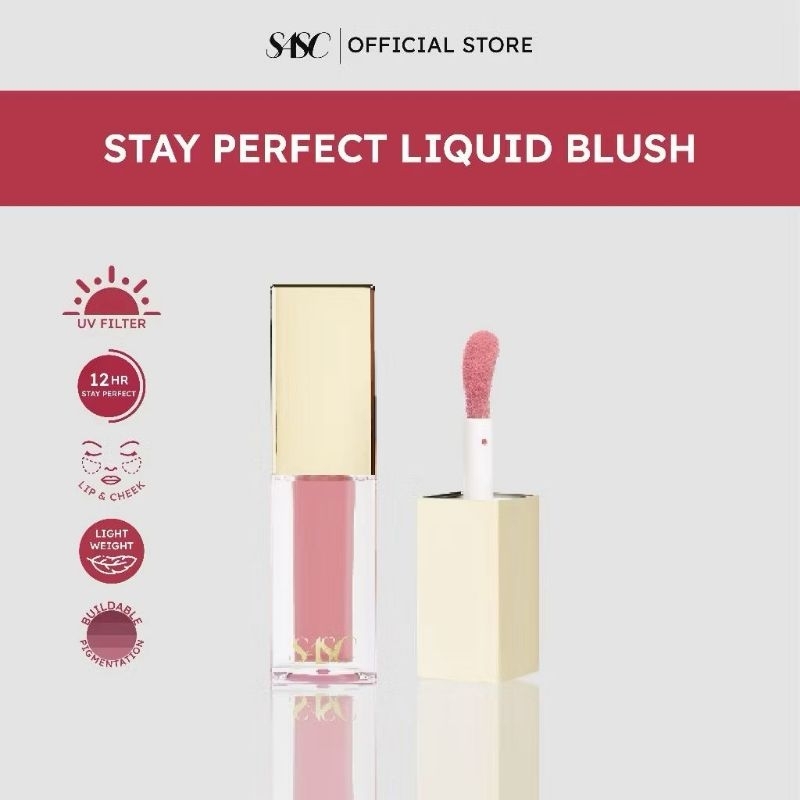 Jual Sasc Stay Perfect Liquid Blush | Shopee Indonesia