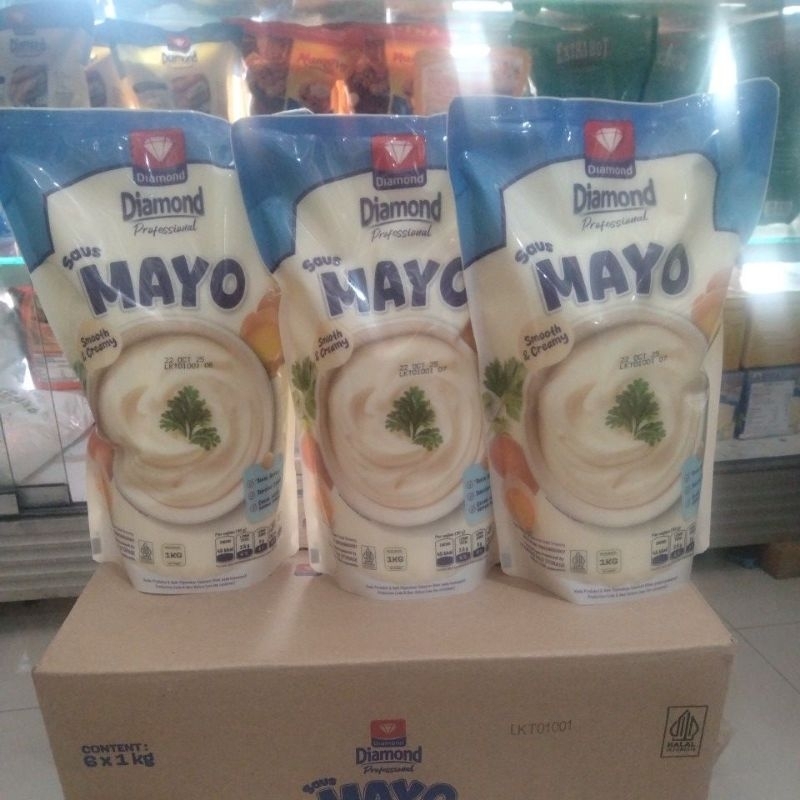 Jual saus mayo diamond kemasan 1kg | Shopee Indonesia