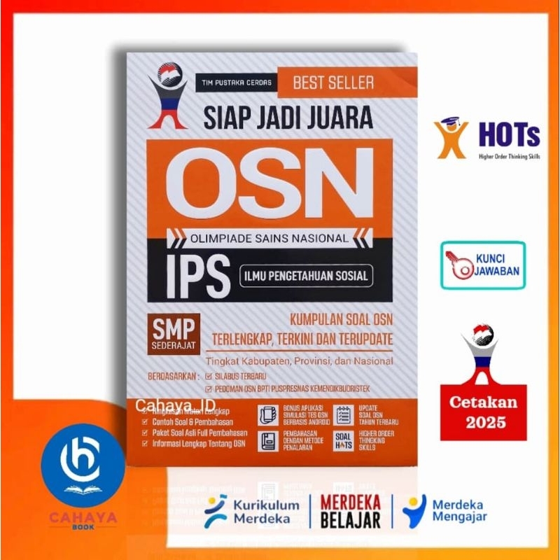 Jual Buku OSN IPS SMP/MTs Sederajat - Buku Olimpiade Sains Nasional IPS SMP | Shopee Indonesia
